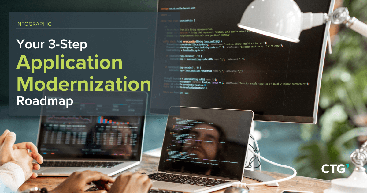 Infographic: Your 3-Step Application Modernization Roadmap | CTG